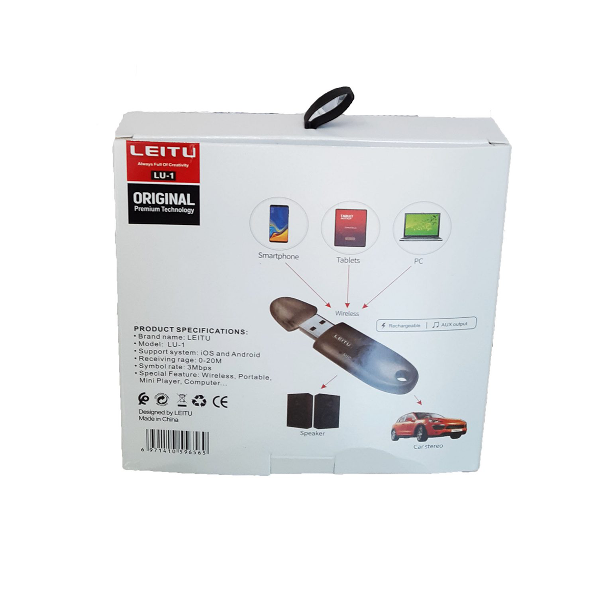 دانگل بلوتوث LEITU مدل LU-1 – موبایل مستر پلاس